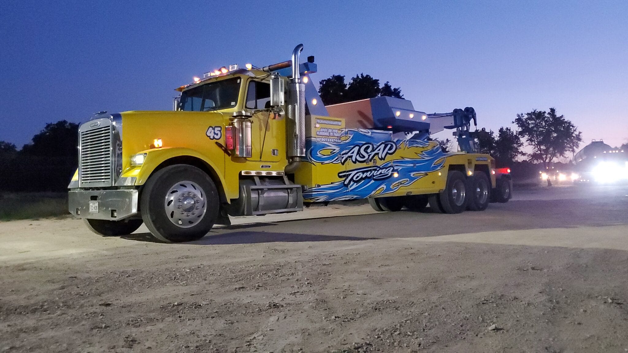 Heavy Equipment Towing | ASAP Towing & Heavy Duty Semi Truck Wrecker